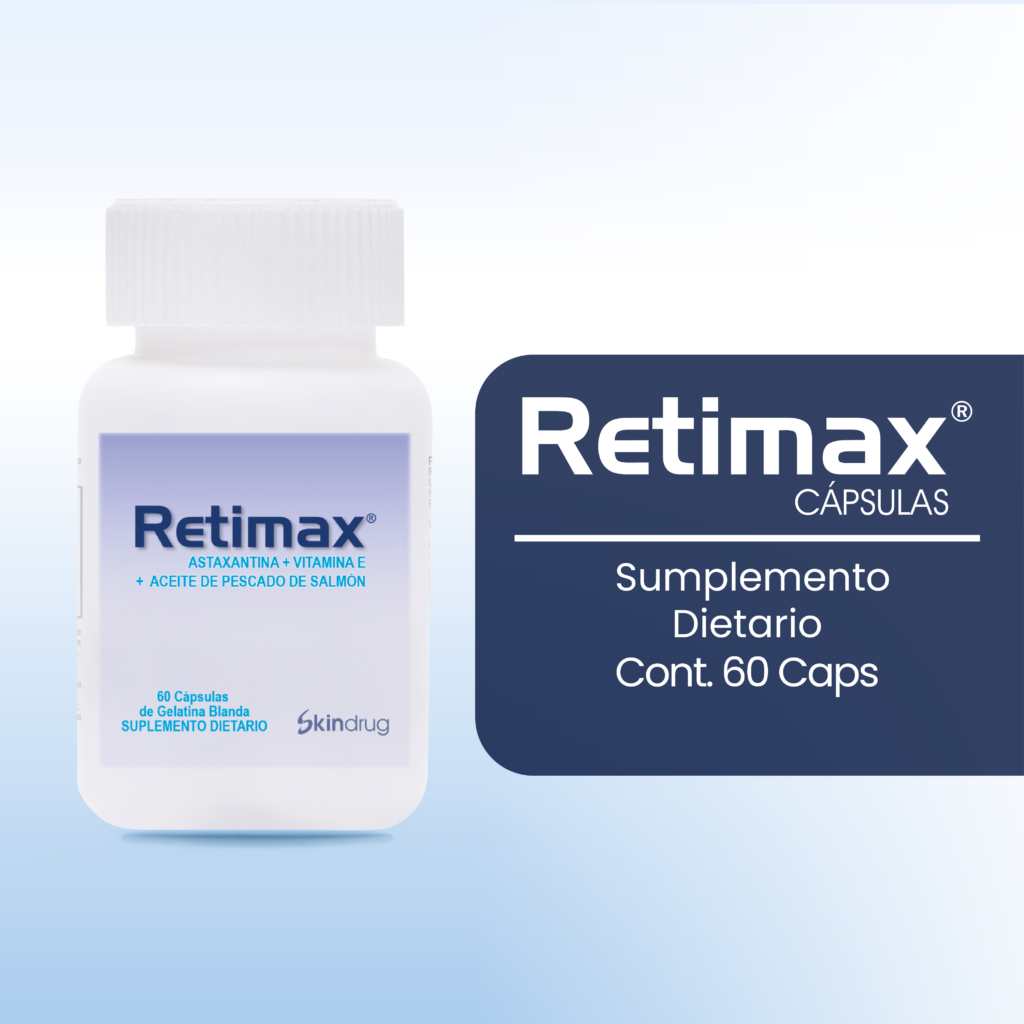 RETIMAX ASTAXANTINA CAPSULAS X 45 – Beautyderm – Tienda de la piel